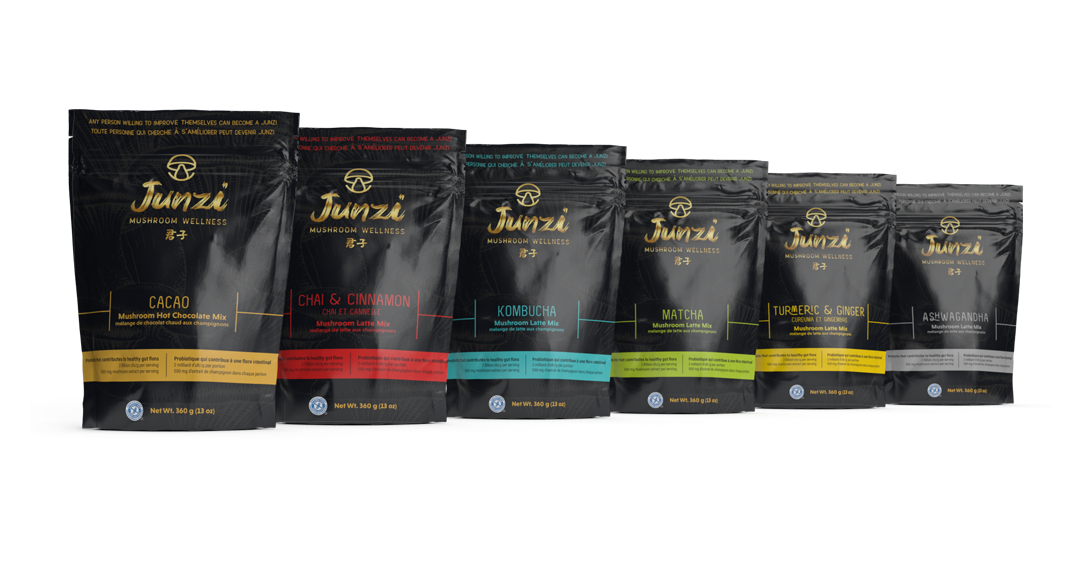 Junzi Mushroom Wellness | Mushroom Tea & Latte Mix